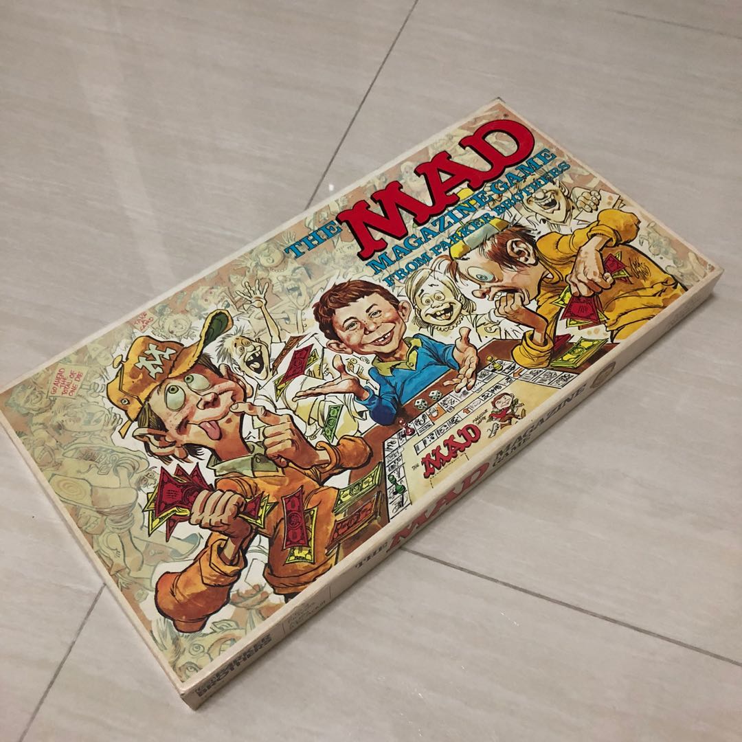 Mad Magazine Vintage Board Game 1979 Complete, Hobbies & Toys, Toys ...