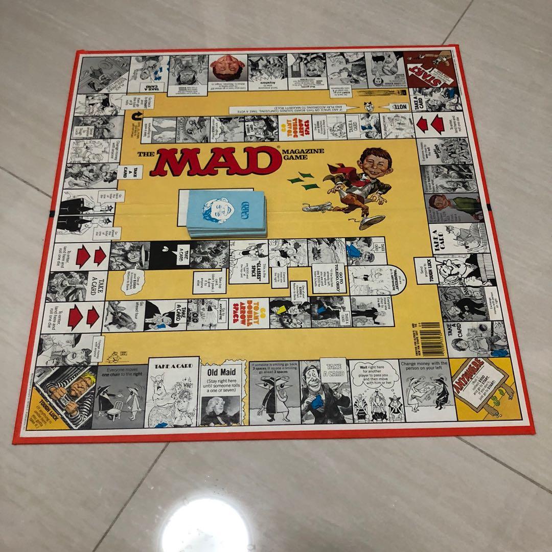 Mad Magazine Vintage Board Game 1979 Complete, Hobbies & Toys, Toys ...