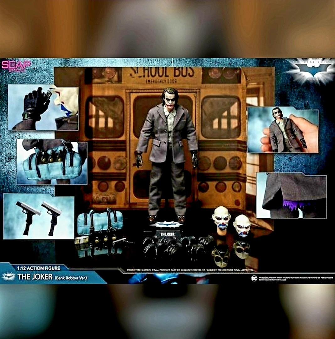 MISB Soap Studio DC Batman The Dark Knight Trilogy Joker ( Heath Ledger ...