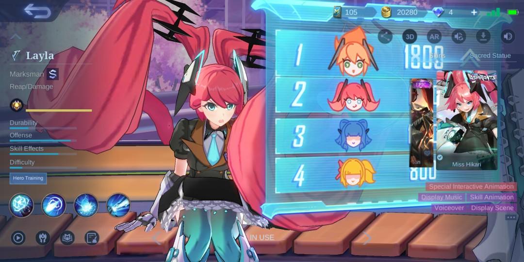 MLBB, WTT/WTS Aspirants Layla + M3 Roger and RARE EPIC SKIN!, Video ...