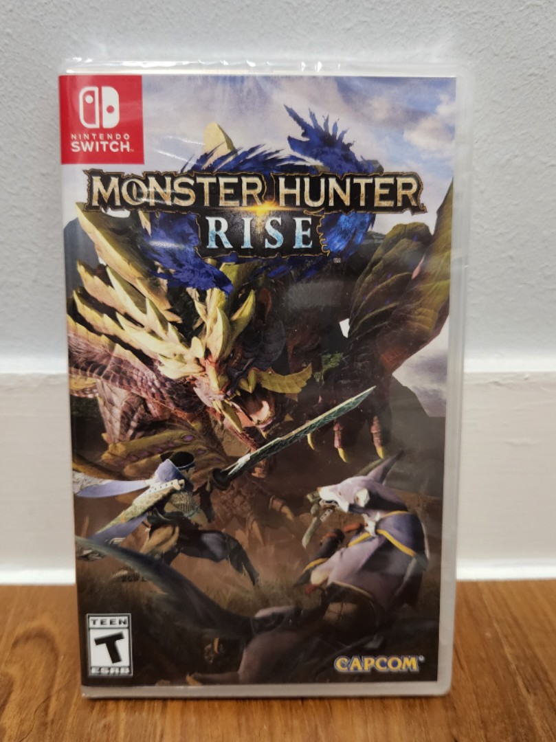 Monster Hunter Rise Nintendo switch, Video Gaming, Video Games ...