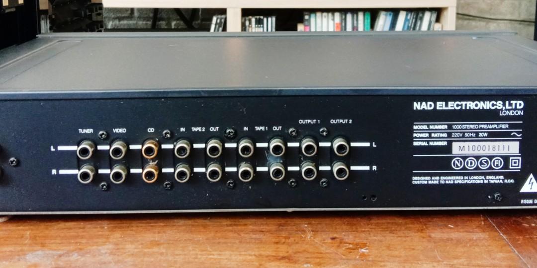 NAD MONITOR SERIES 1000 Preamp on Carousell