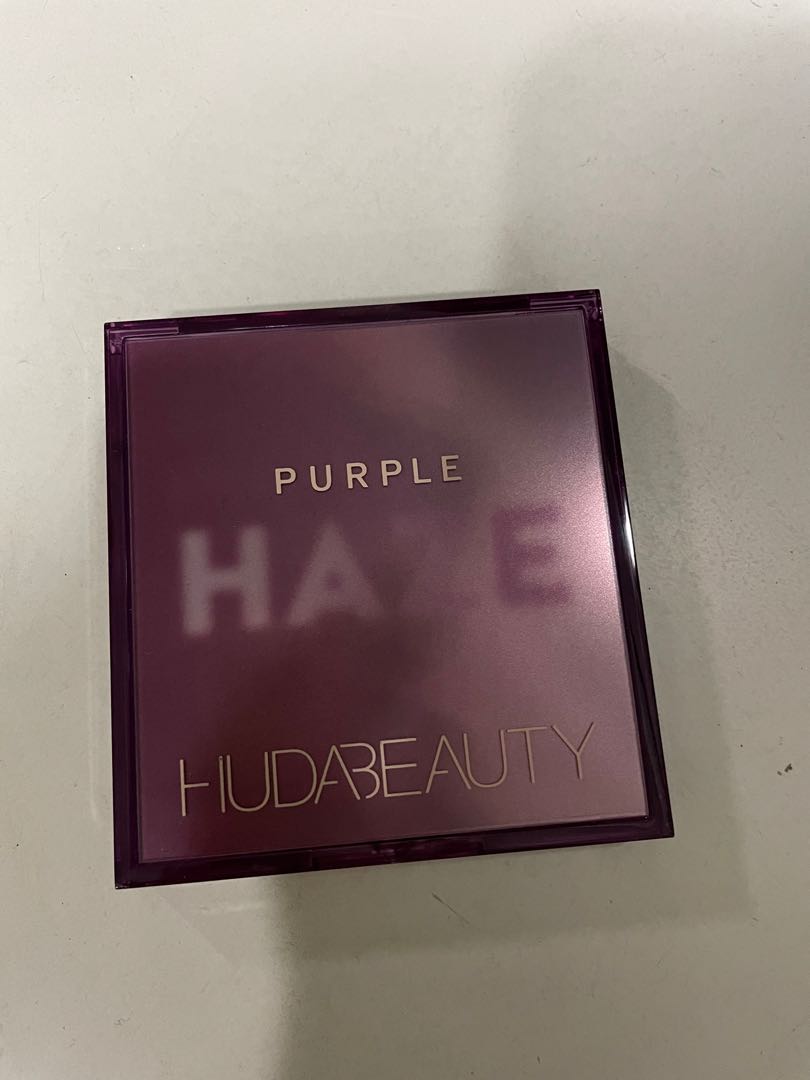 NEW Huda Beauty Haze Purple Palette, Beauty & Personal Care, Face ...