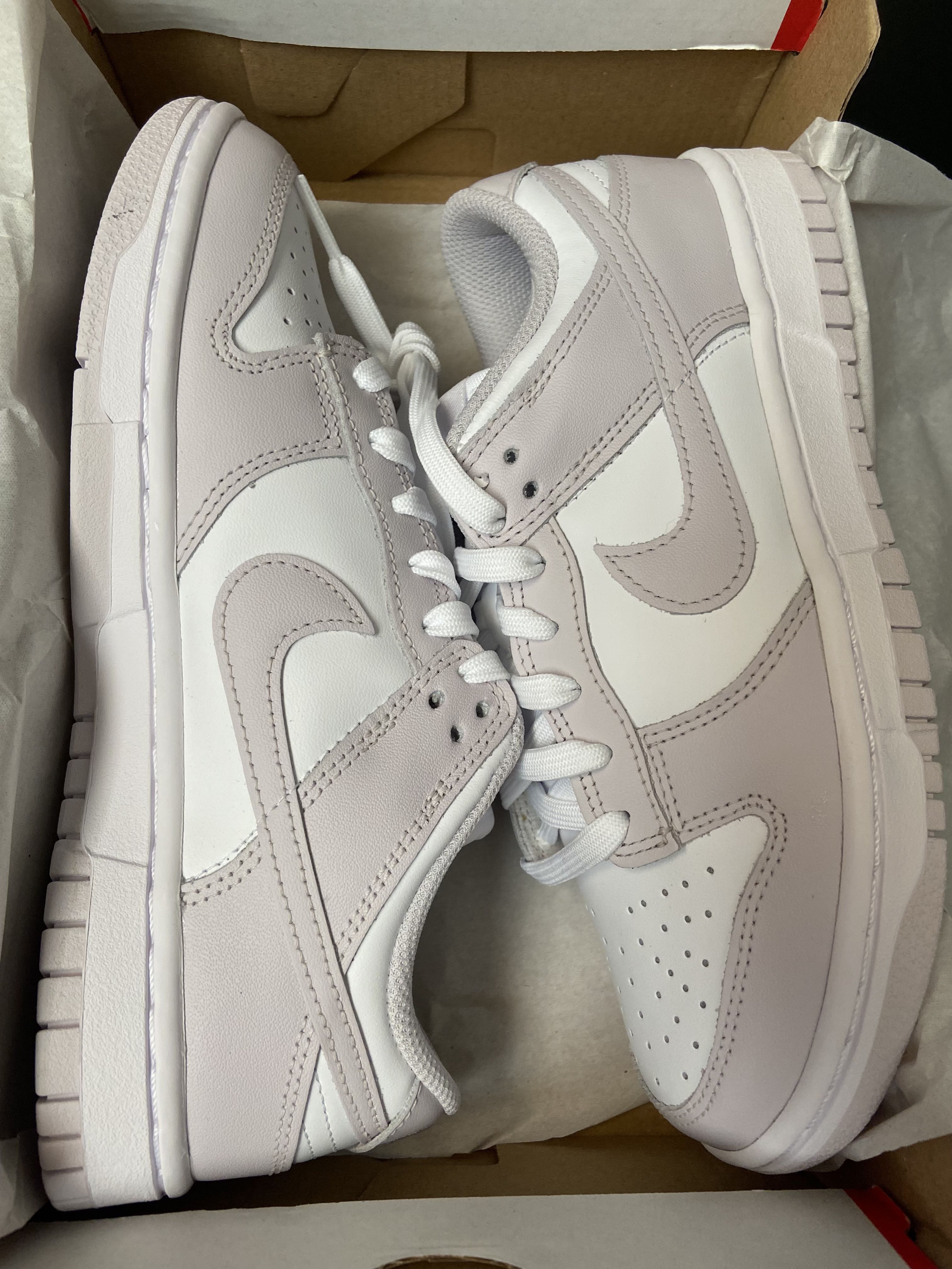 Nike Dunk Low Light Violet / Venice, Women's Fashion, Footwear ...