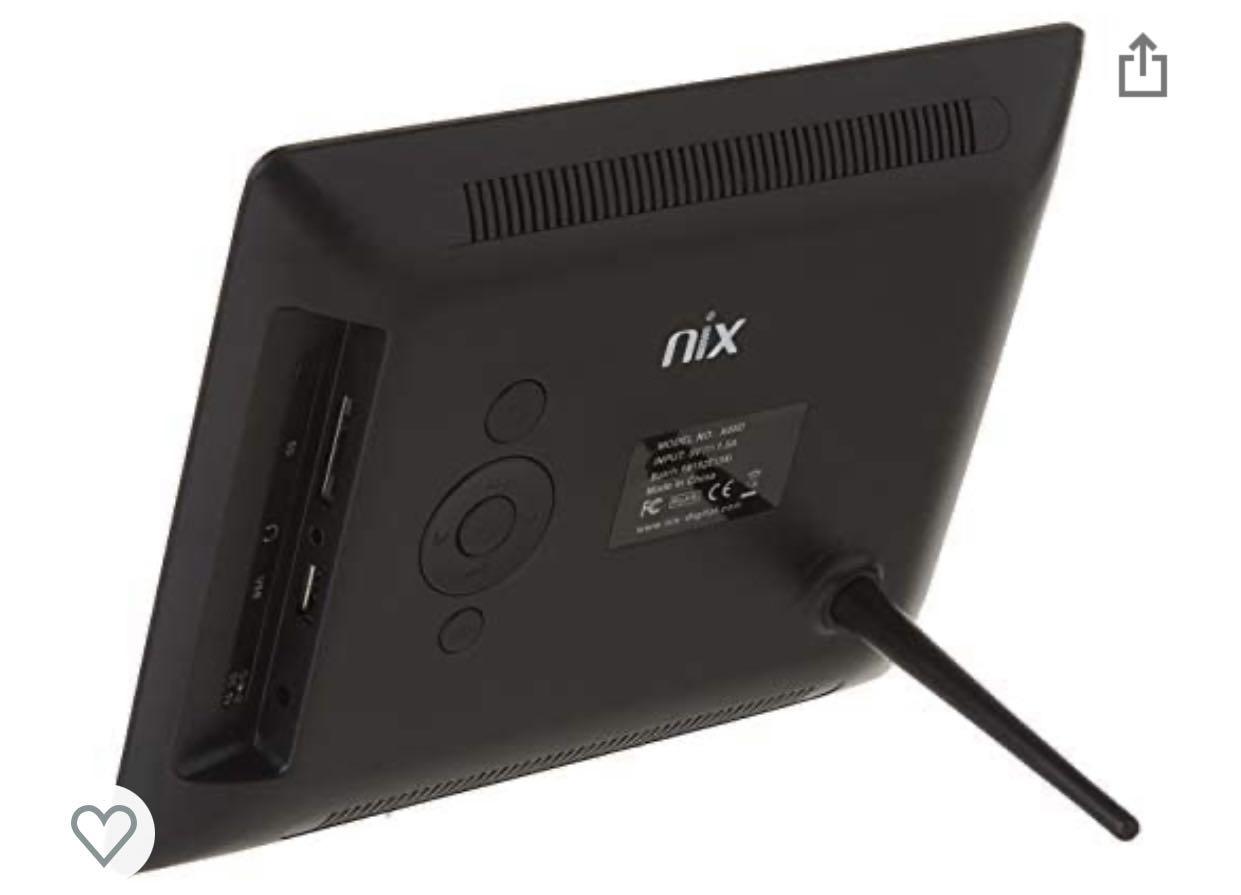 NIX 8 inch Hi-Res Digital Photo Frame with Motion Sensor, Furniture ...