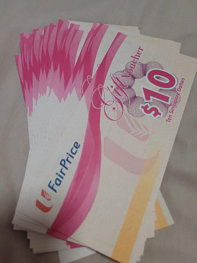 $600 NTUC Fairprice / cheers supermarket vouchers, Tickets & Vouchers ...