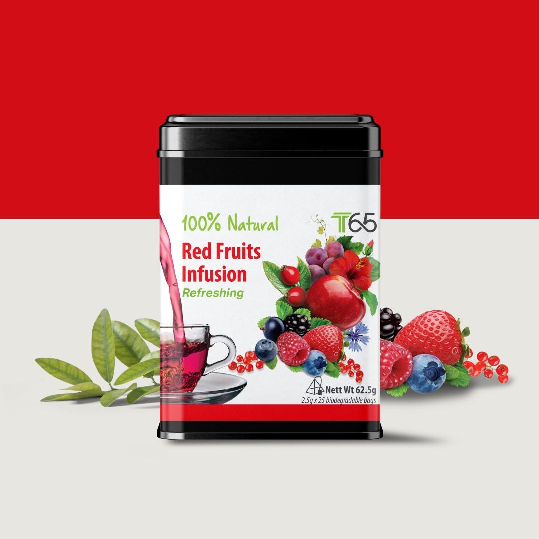 Organic Natural Red Fruits Infusion, Food & Drinks, Beverages on Carousell