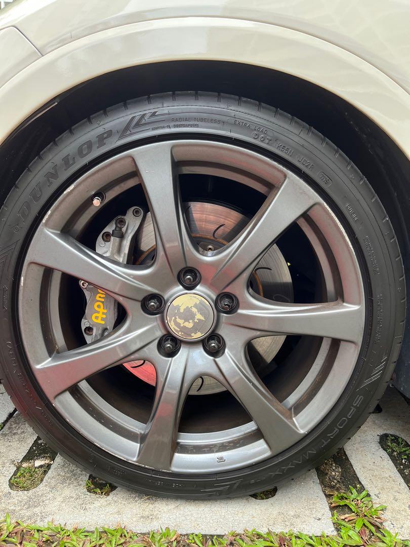 Original Civic Type R FD2R Enkei rims, Car Accessories, Tyres & Rims on ...
