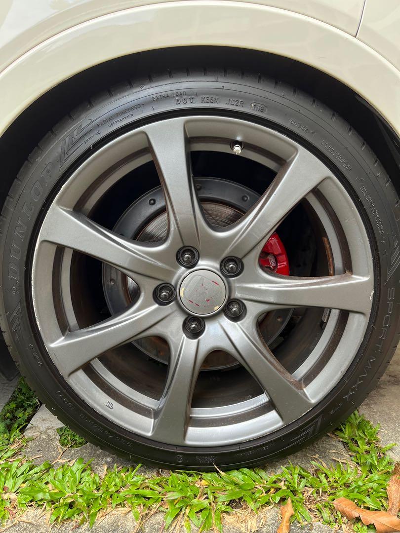 Original Civic Type R FD2R Enkei rims, Car Accessories, Tyres & Rims on ...