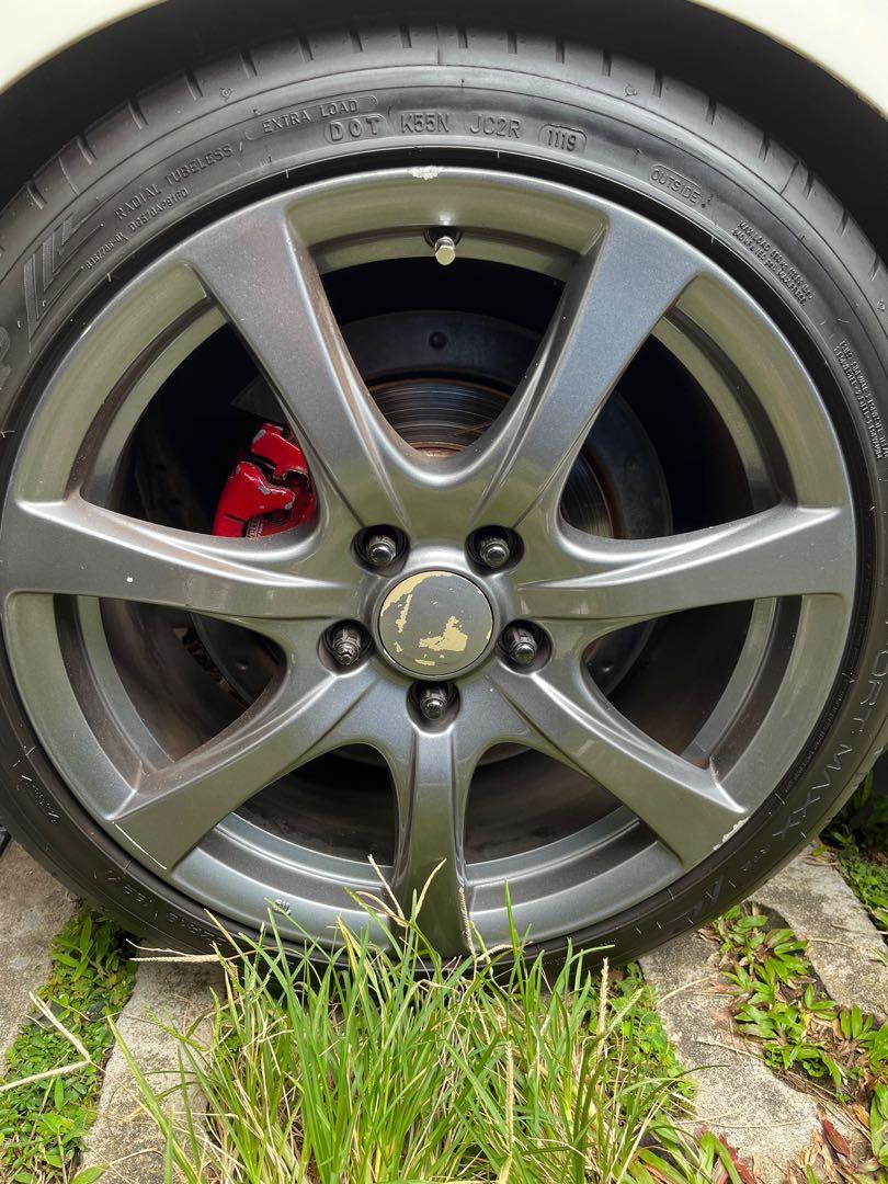 Original Civic Type R FD2R Enkei rims, Car Accessories, Tyres & Rims on ...