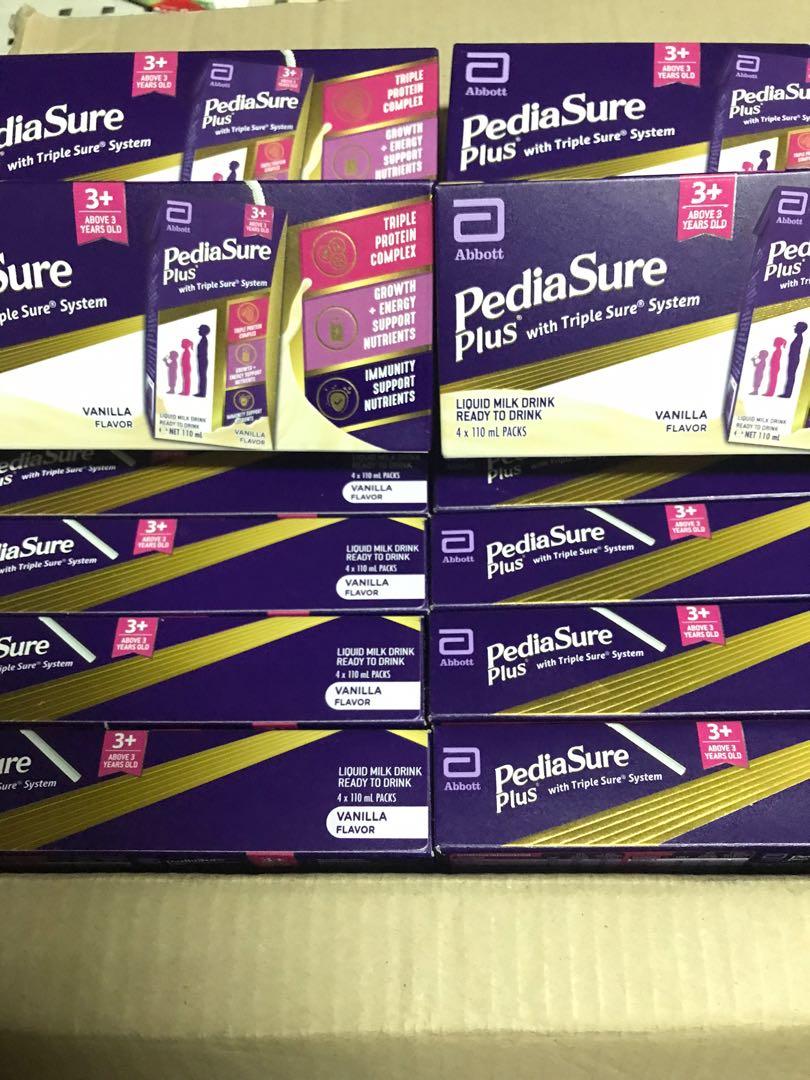Pediasure Plus Ready to Drink Milk Vanilla Flavor 4x110mL, Babies ...