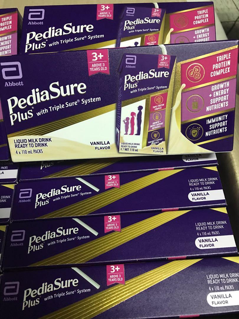 Pediasure Plus Ready to Drink Milk Vanilla Flavor 4x110mL, Babies ...