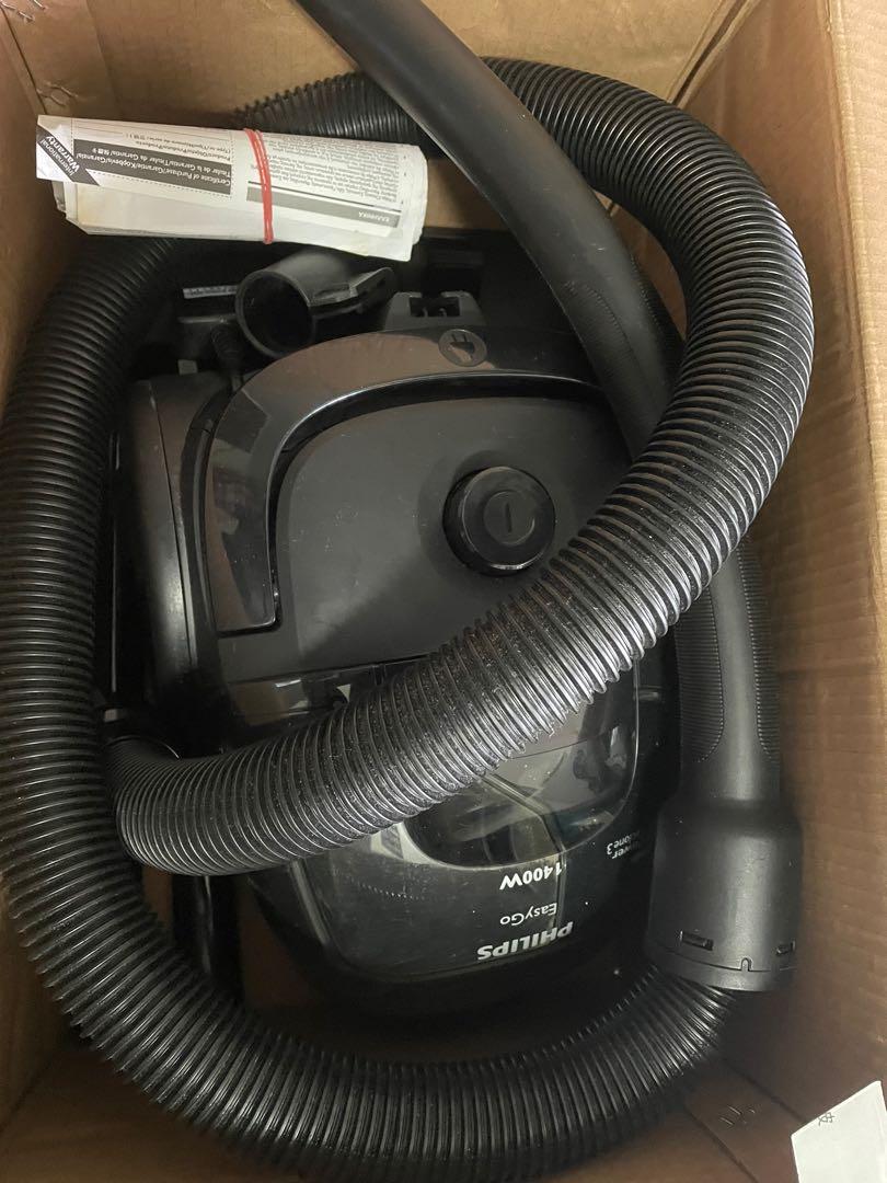 Philips Vacuum Cleaner - EasyGo 1400w, TV & Home Appliances, Vacuum ...