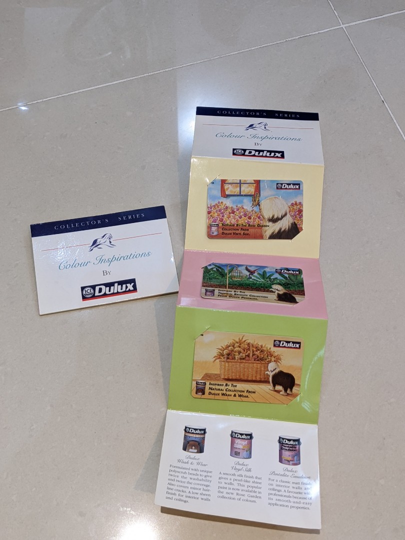 Phone card collection- Dulux, Hobbies & Toys, Memorabilia ...