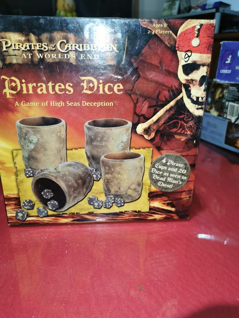 Pirates Dice game, Hobbies & Toys, Toys & Games on Carousell
