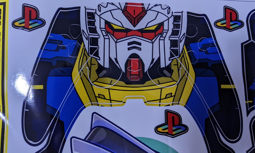 Playstation 5 (PS5) Dualsense Wireless Controller Decal - RX-78-2 ...