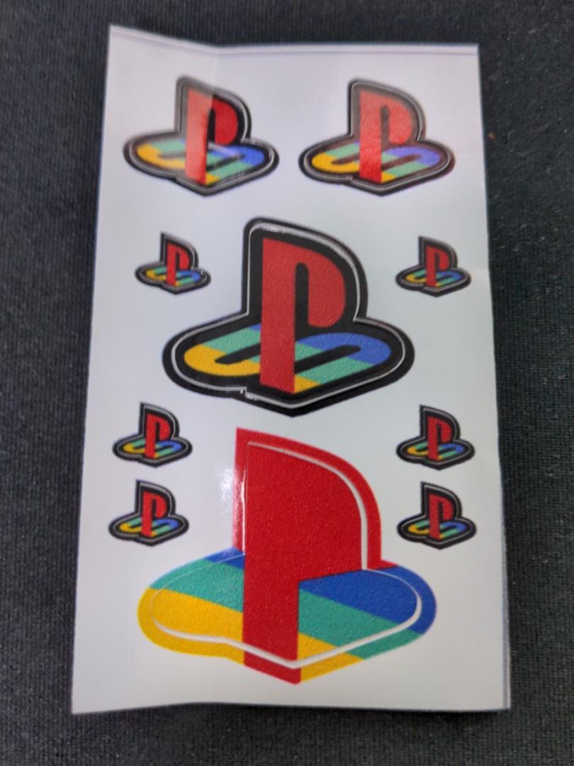 Playstation 5 (PS5) Logo Decals for Console Underlay and Controller ...