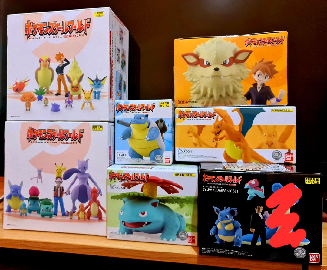 Pokemon Scale World Set, Hobbies & Toys, Toys & Games on Carousell