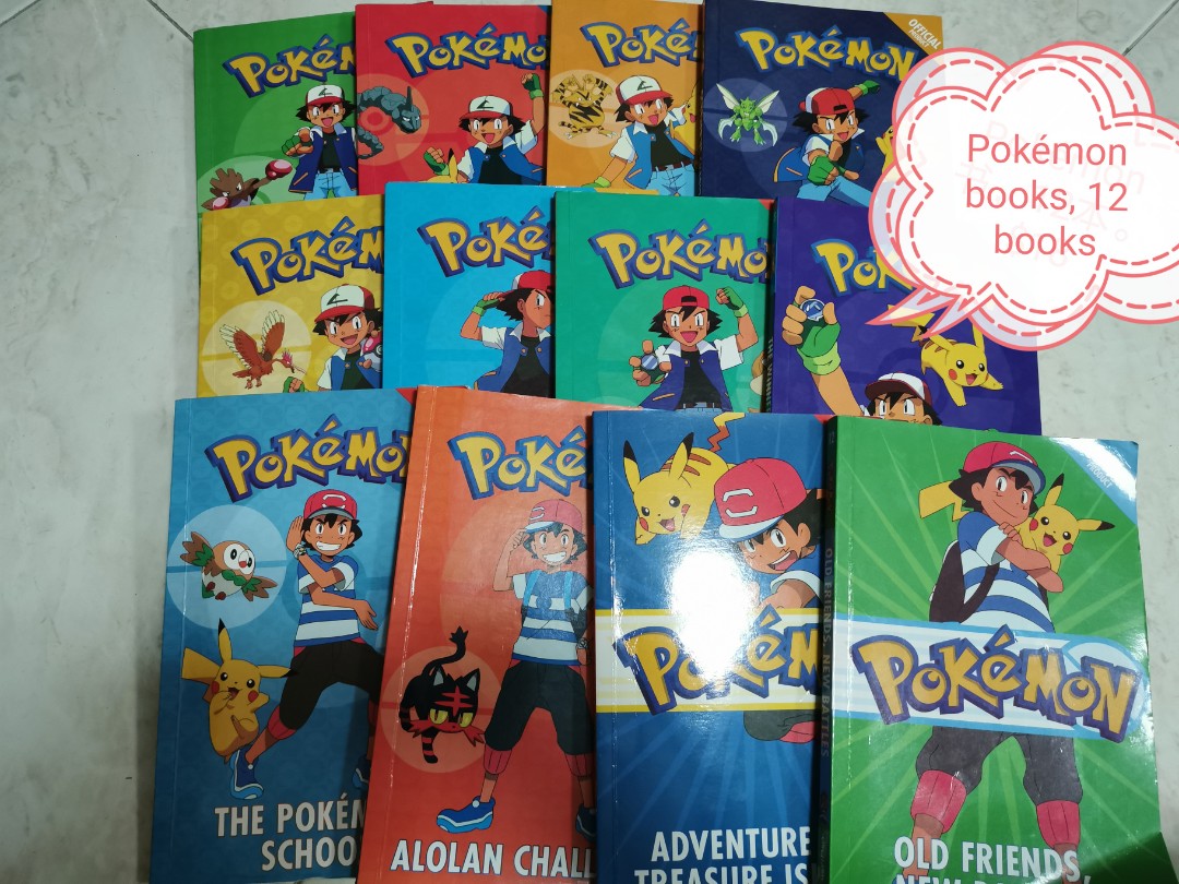 Pokémon books, 12 books, Hobbies & Toys, Books & Magazines, Children's ...