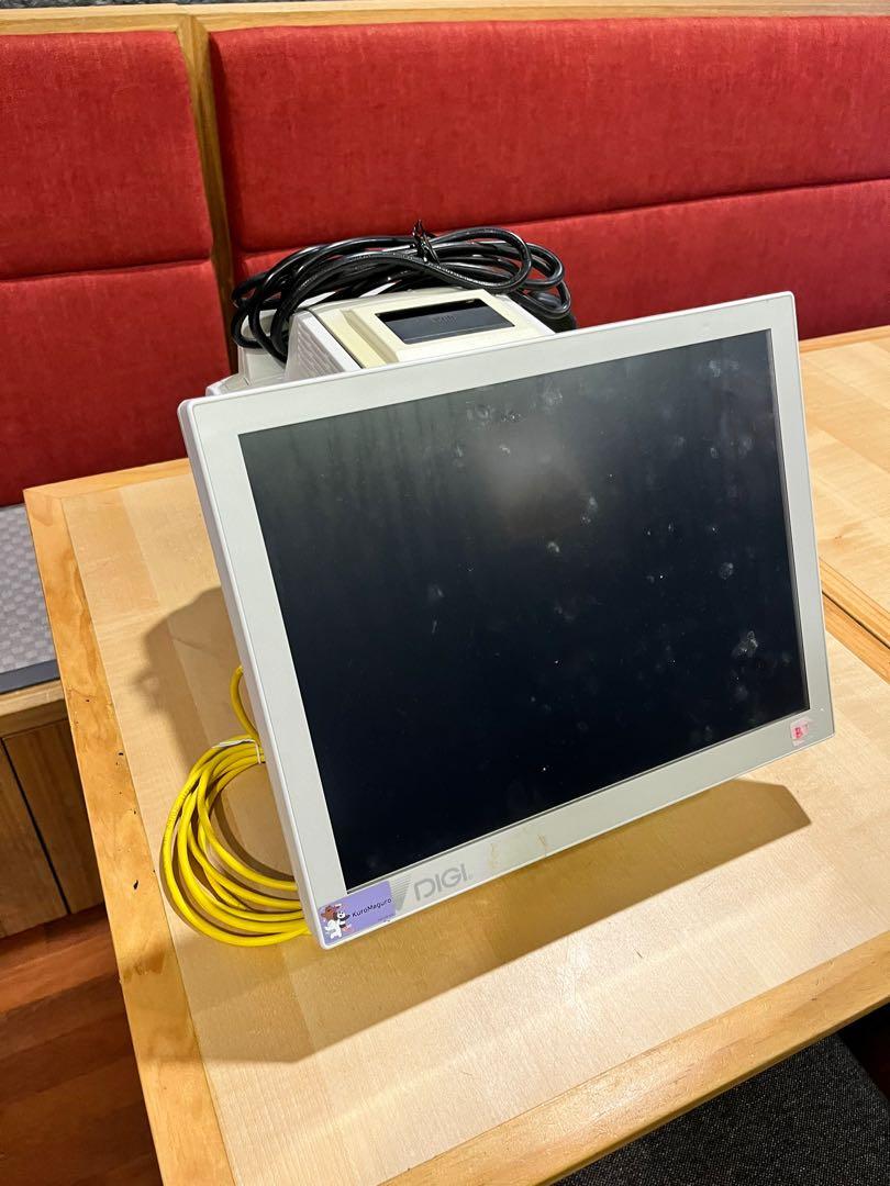 POS System dual screen, inbuilt printer, Computers & Tech, Office ...