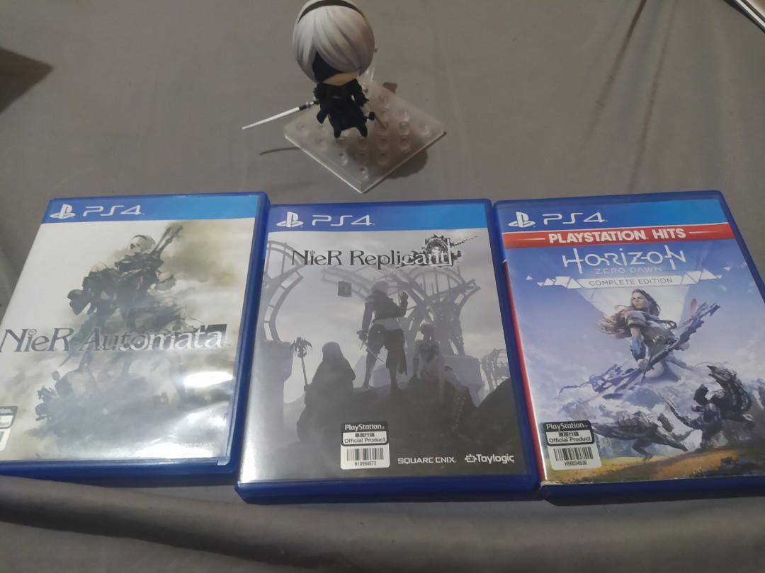 PS4 Nier Automata, Nier Replicant, Horizon Zero Dawn, Video Gaming ...
