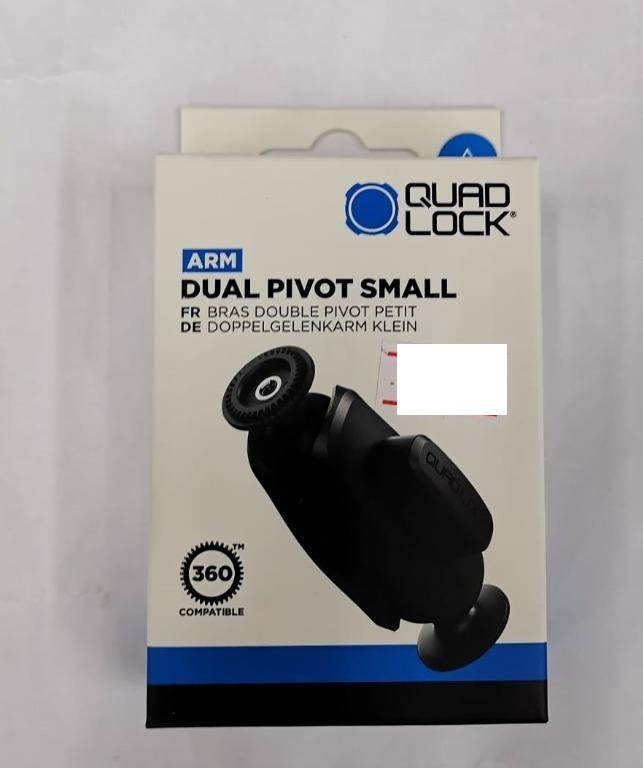 Quad Lock 360 Arm- Dual Pivot [Small], Motorcycles, Motorcycle ...