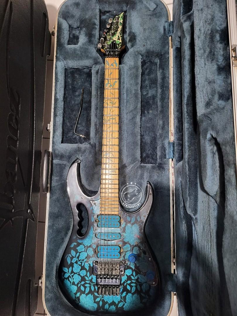 RARE Ibanez JEM Collection 1989 JEM777SK, JEM777DY, JEM77BFP, Hobbies ...