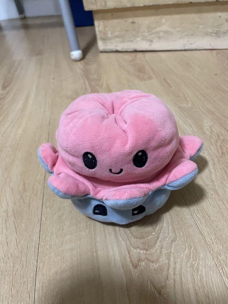 Reversible squid plush toy, Babies & Kids, Infant Playtime on Carousell