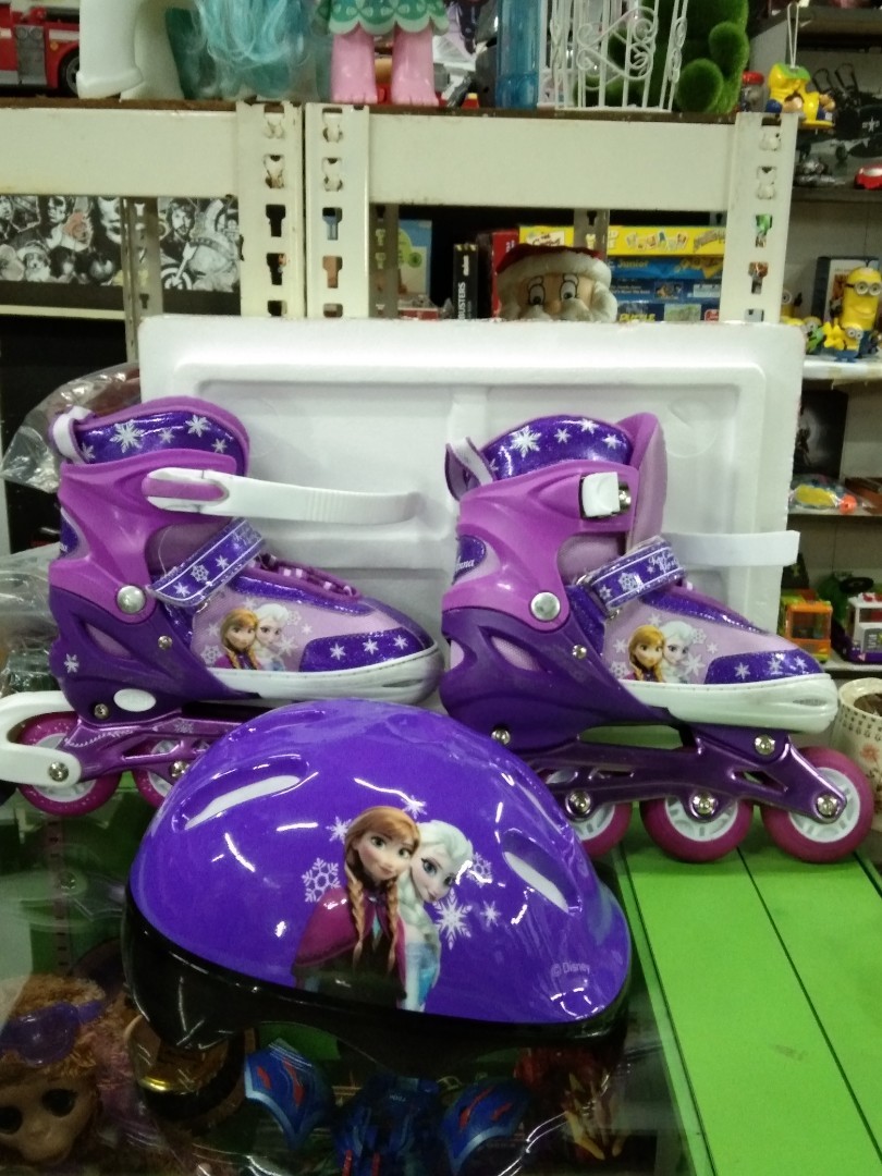 Roller skate brand Elsa and Anna Disney, Sports Equipment, Sports ...