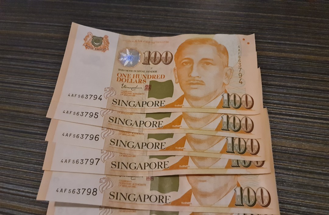 Running numbers $100 Bank note, Hobbies & Toys, Memorabilia ...