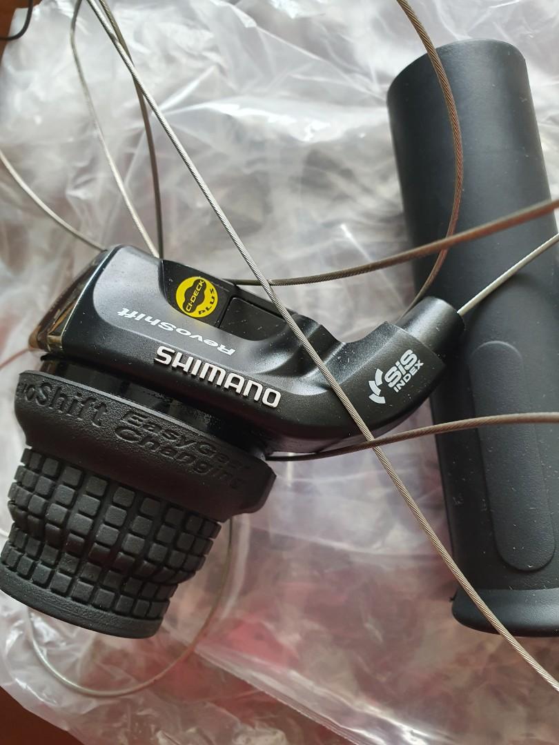 Shimano 6-gear shift with grips, Sports Equipment, Bicycles & Parts ...