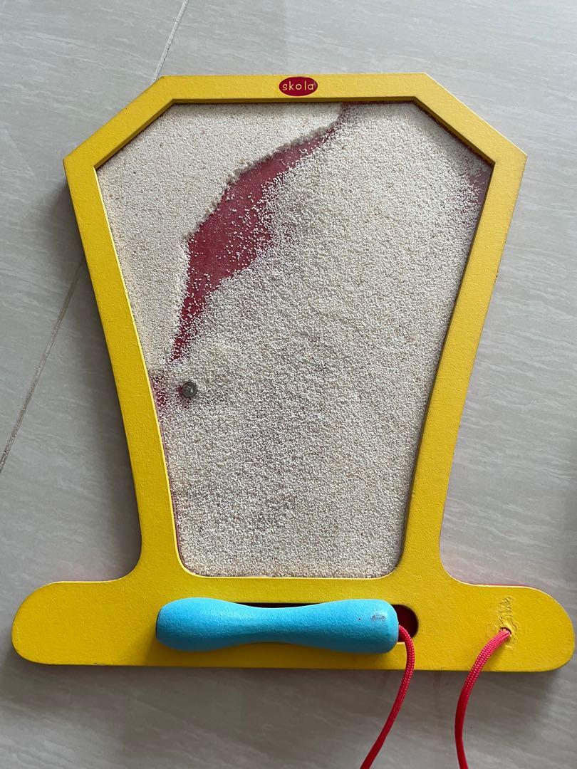 Skola Pre-writing sand art, Babies & Kids, Infant Playtime on Carousell