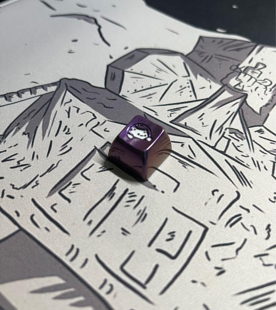 Space KAT by Thok Metal Artisan Keycap, Computers & Tech, Parts ...
