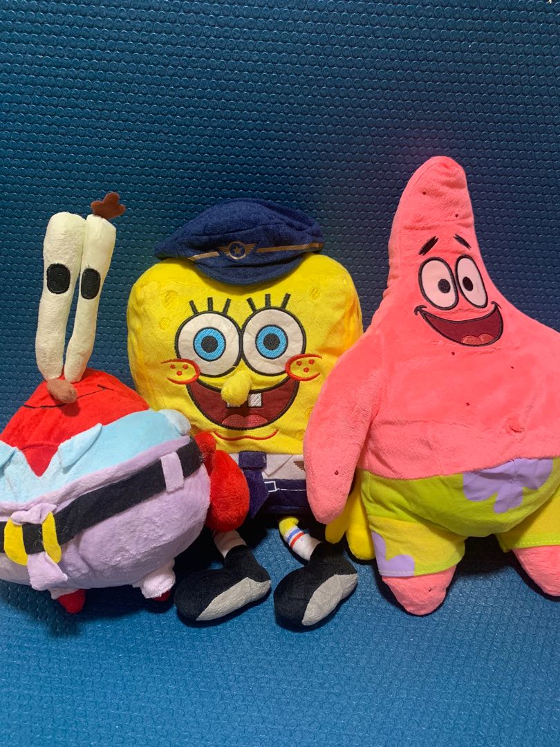 spongebob squarepants soft toy, Hobbies & Toys, Toys & Games on Carousell
