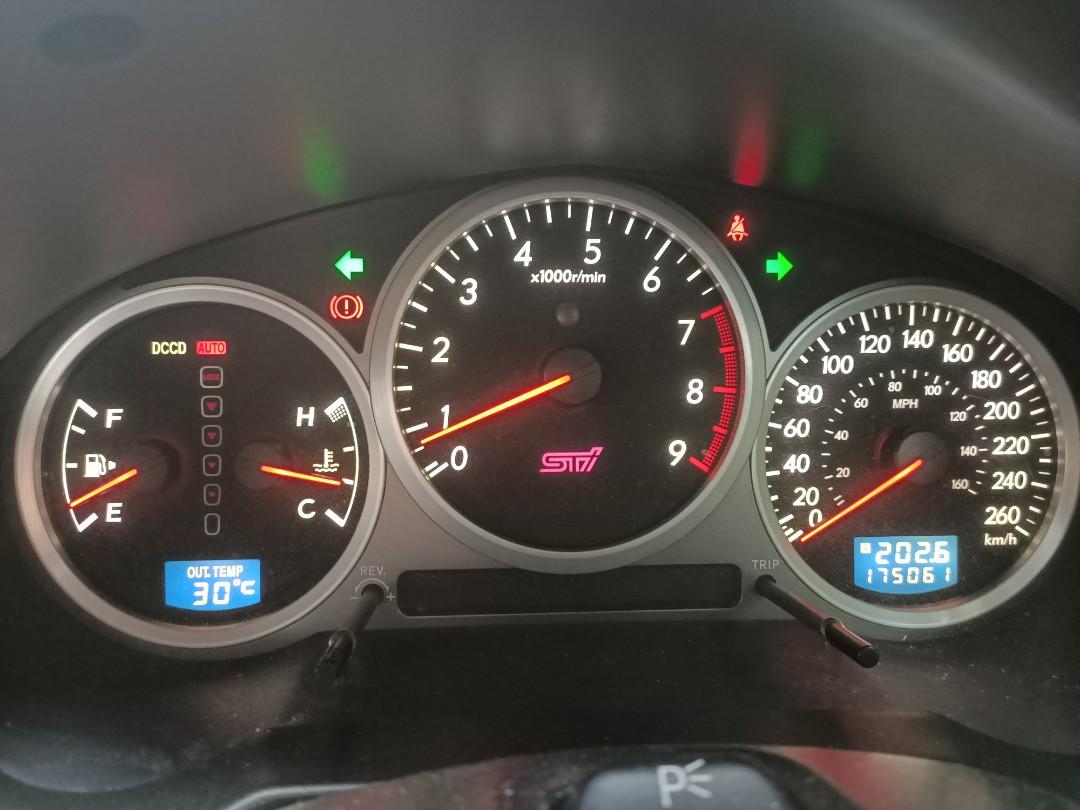 STI Optitron meter. (260km/h & Miles/h) Immaculate Cond., Car ...