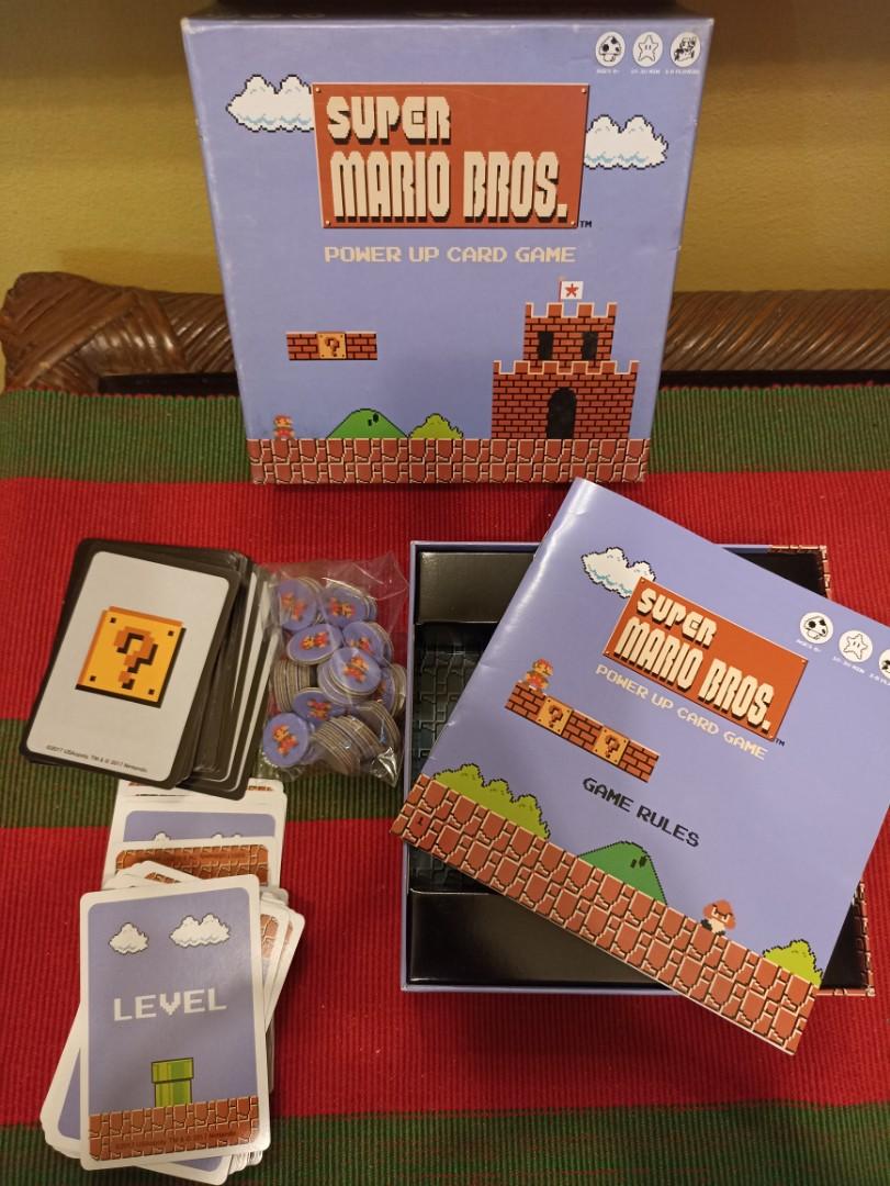 Super Mario Bros. Power Up Card Game, Hobbies & Toys, Toys & Games on ...
