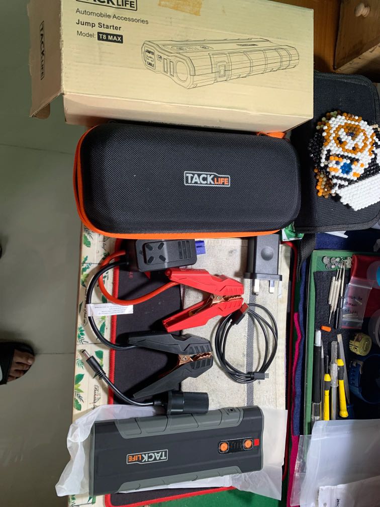 Tacklife Jump Starter - Model T8 Max, Everything Else on Carousell