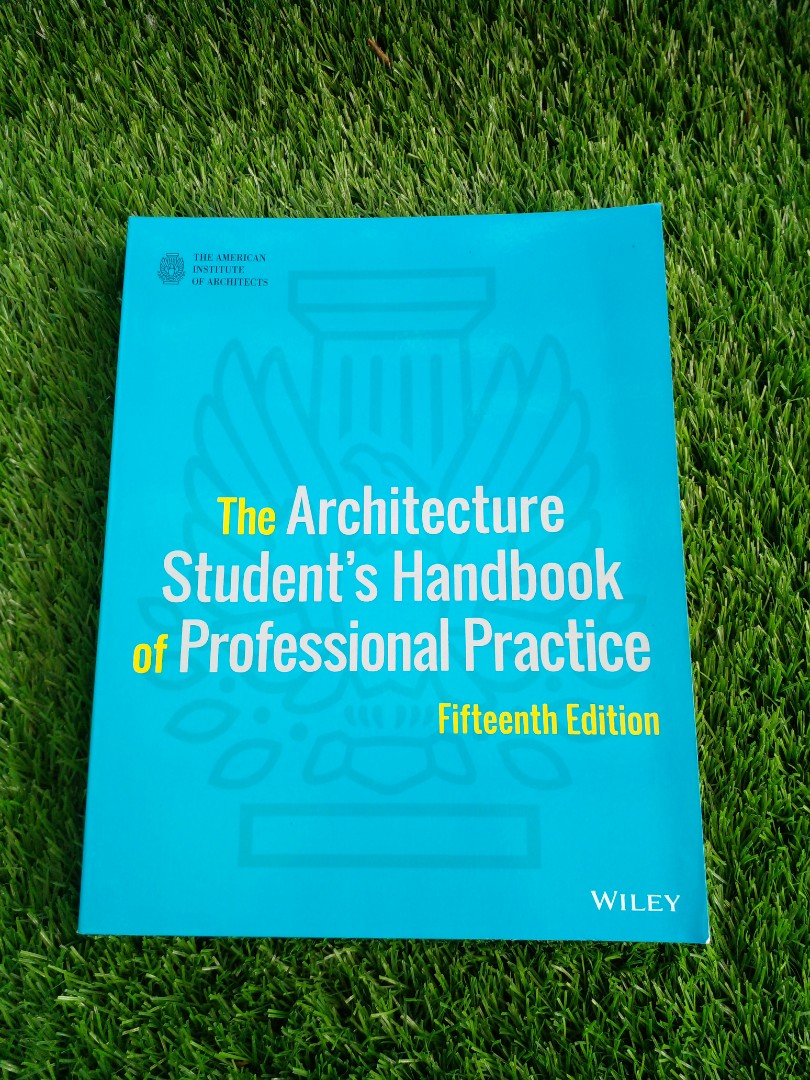 The Architecture Student's Handbook of Professional Practice 15th ...