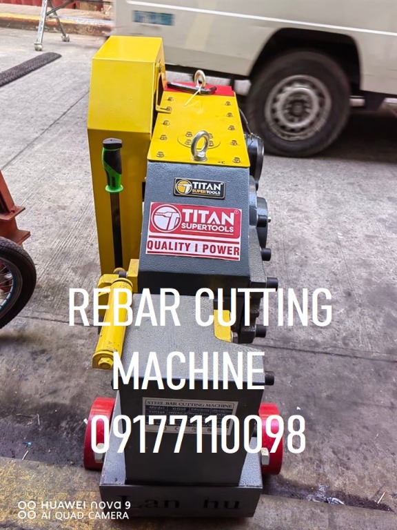 Titan Rebar Cutting Machine, Commercial & Industrial, Construction ...