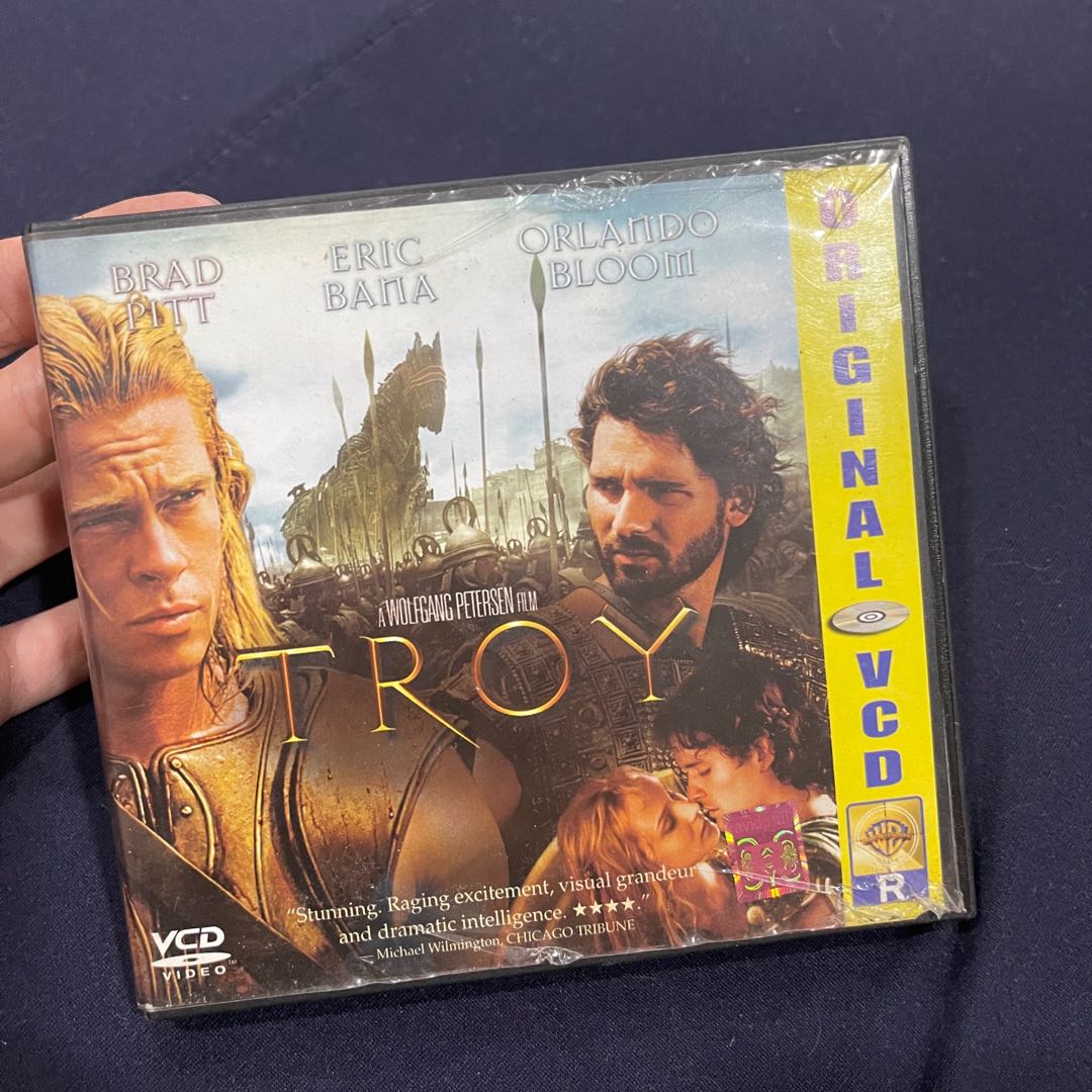 Troy original VCD movie 3-disc, Hobbies & Toys, Music & Media, CDs ...