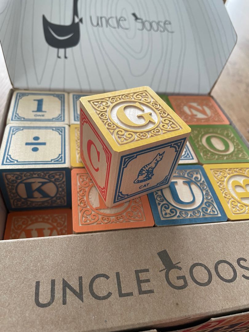 Uncle Goose Classic ABC blocks, Babies & Kids, Infant Playtime on Carousell
