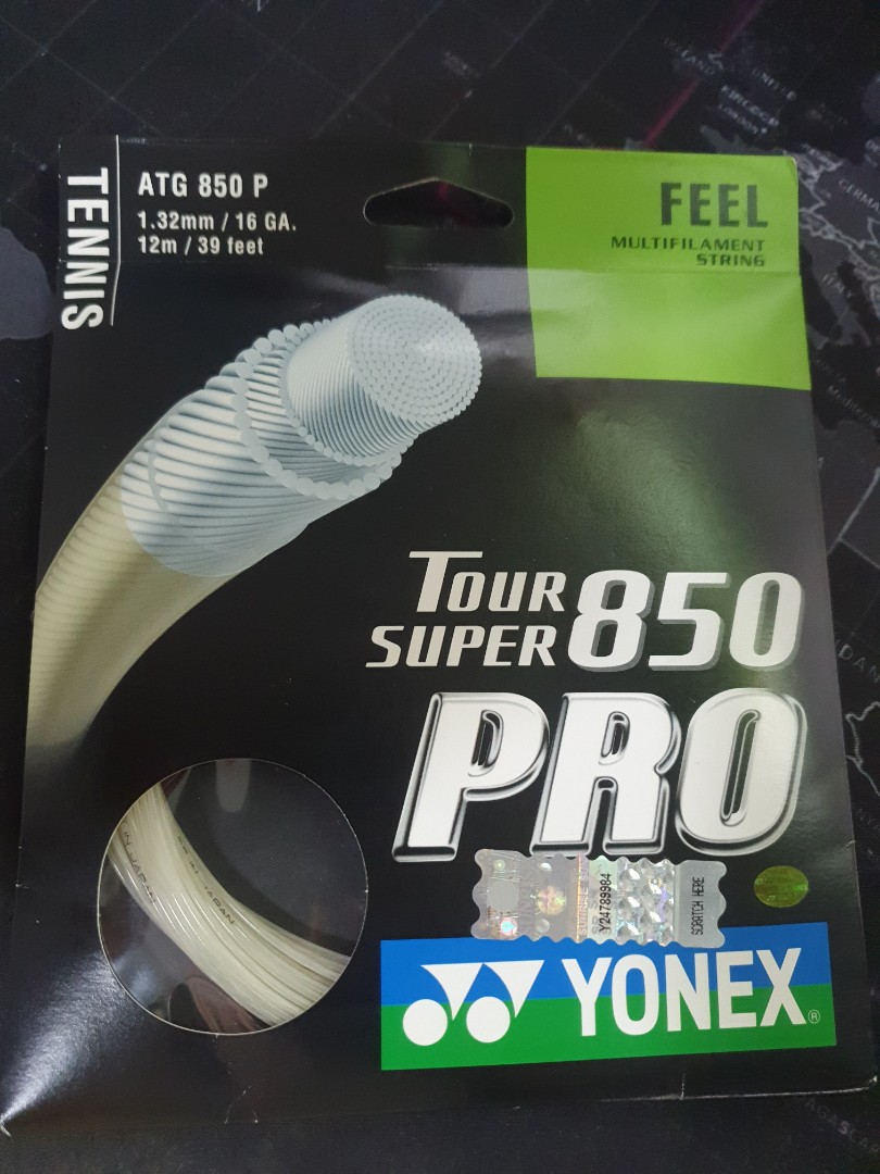 Yonex Multifilament tennis strings, Sports Equipment, Sports & Games ...