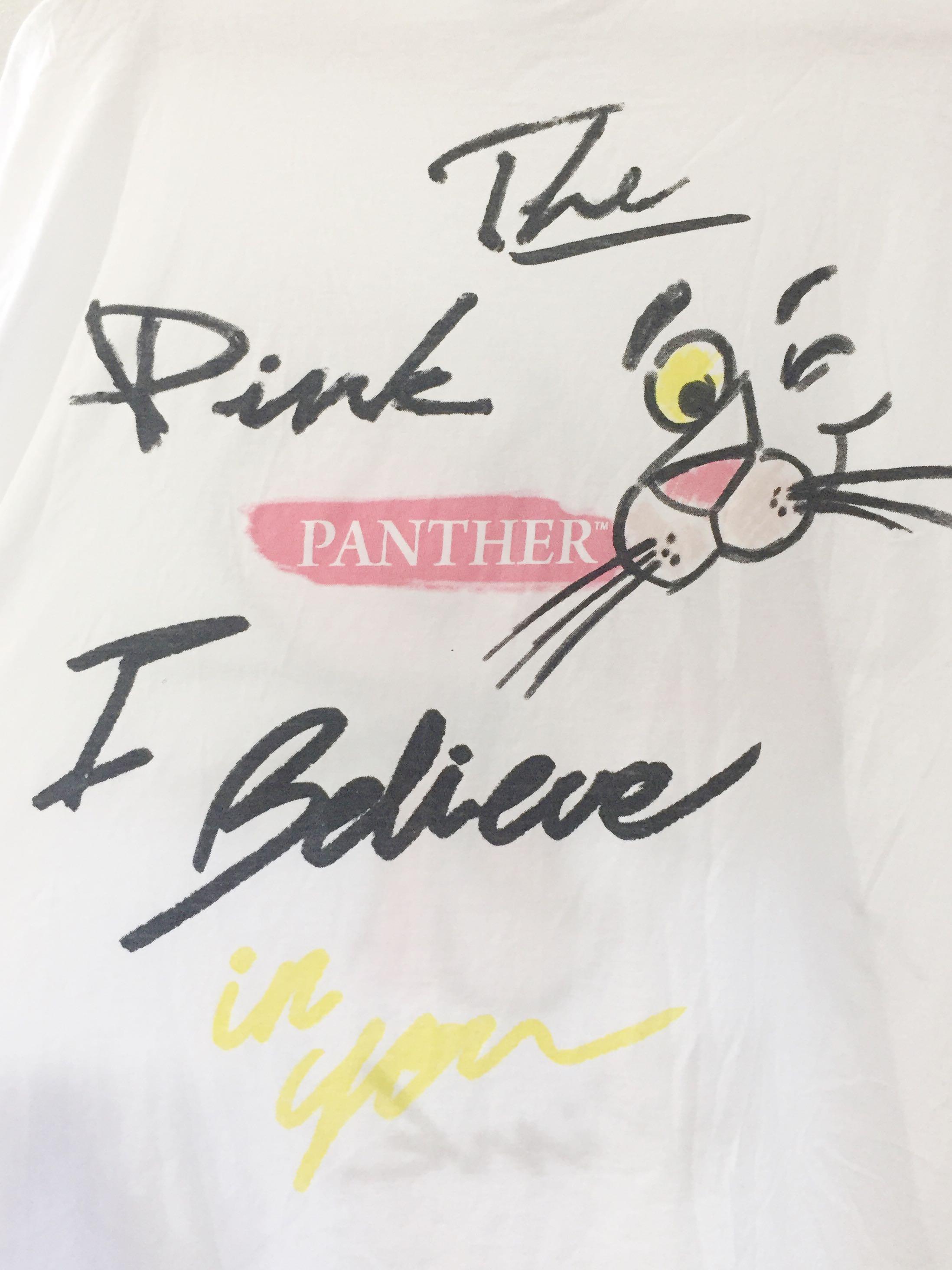 Zara Pink Panther Top, Women's Fashion, Tops, Shirts on Carousell