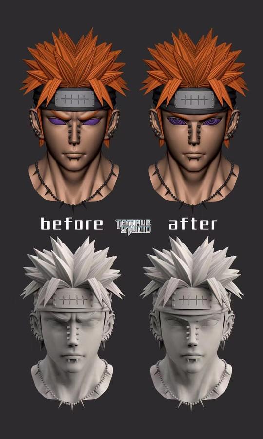 1/6 Scale Deva Path Pain with Chibaku Tensei - Naruto Resin Statue ...