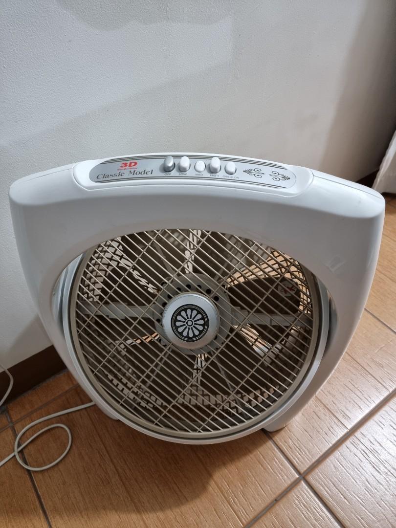 3d box fan, TV & Home Appliances, Air Conditioning and Heating on Carousell