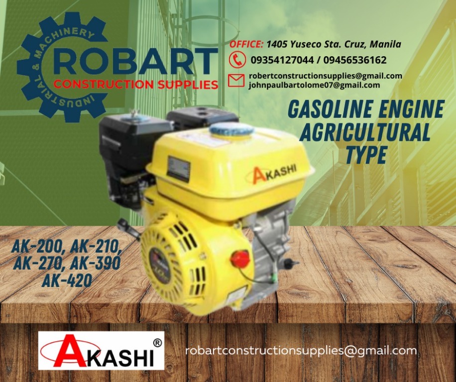 AKASHI GASOLINE ENGINE AGRICULTURAL TYPE on Carousell