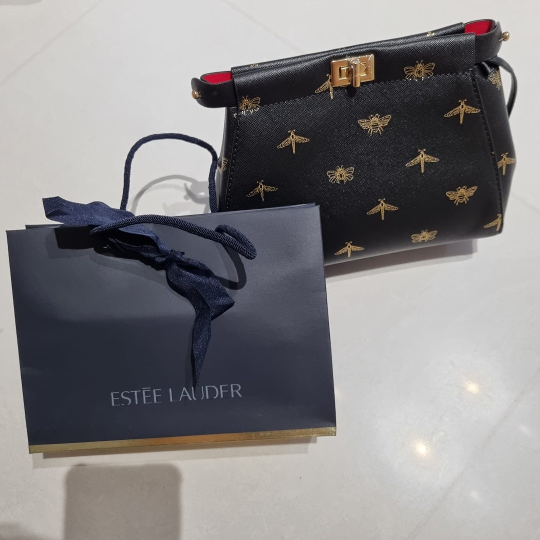 Authentic Estee Lauder Mini shoulder bag, Women's Fashion, Bags ...