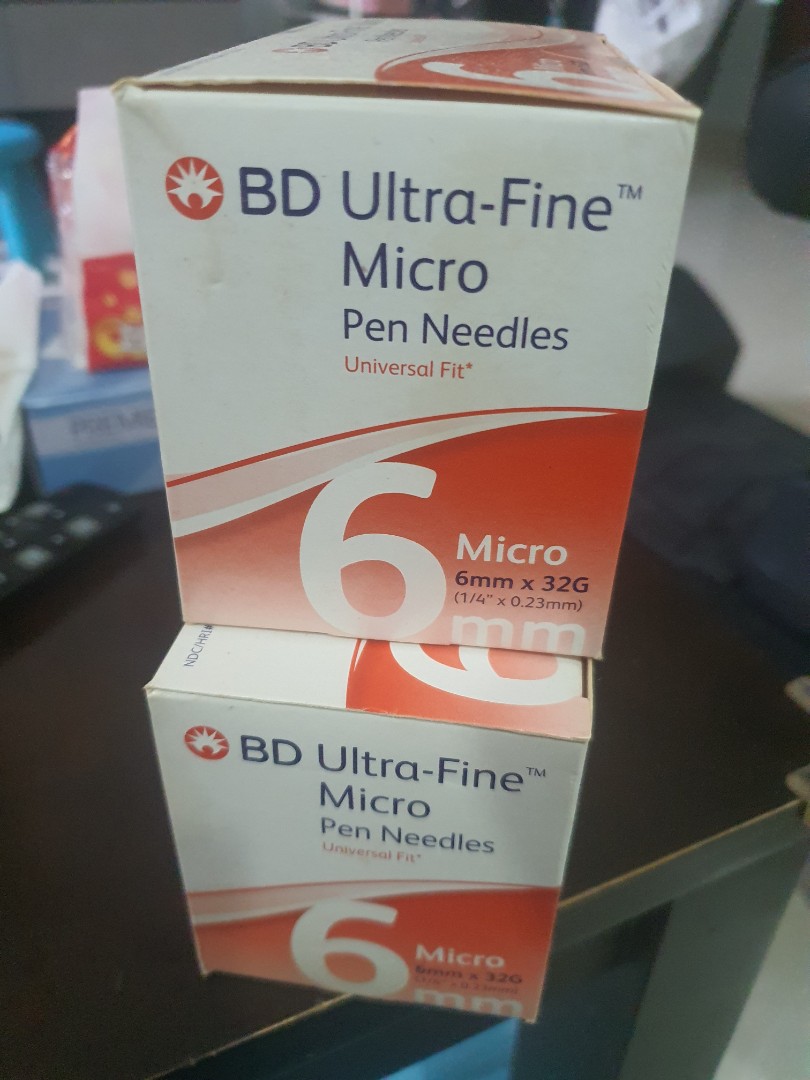 BD Ultra-Fine Micro Pen Needles, Health & Nutrition, Medical Supplies ...
