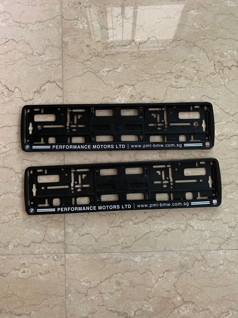 BMW Performance Motors Car License Plate Holderp, Car Accessories, Car ...