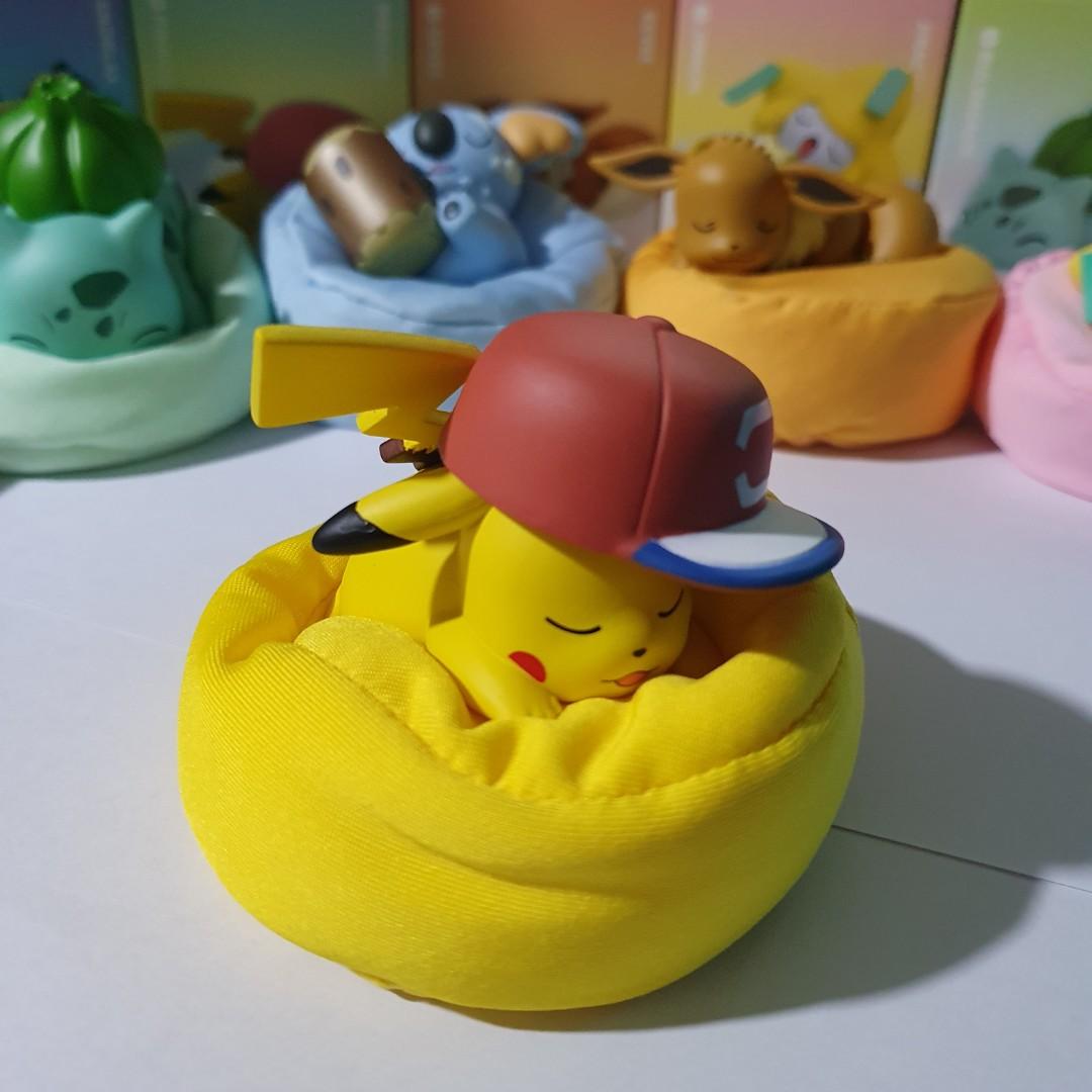 (BN) Pokemon Starry Dream Series Full Set (6 Figurines) Pikachu Eevee ...